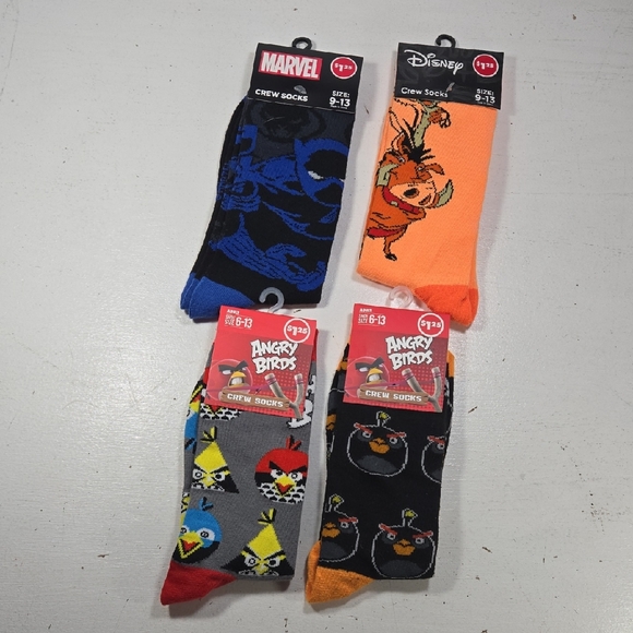 Underwear & Socks | Angry Birds Disney Lion King Marvel Batman Novelty ...